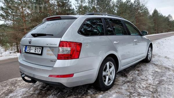 Skoda Octavia 2015 in Riga, with an engine capacity of 1.40 L and mileage of 166 thousand km for 7300 €, photo 8 on AUTOMOTO.COM.LV