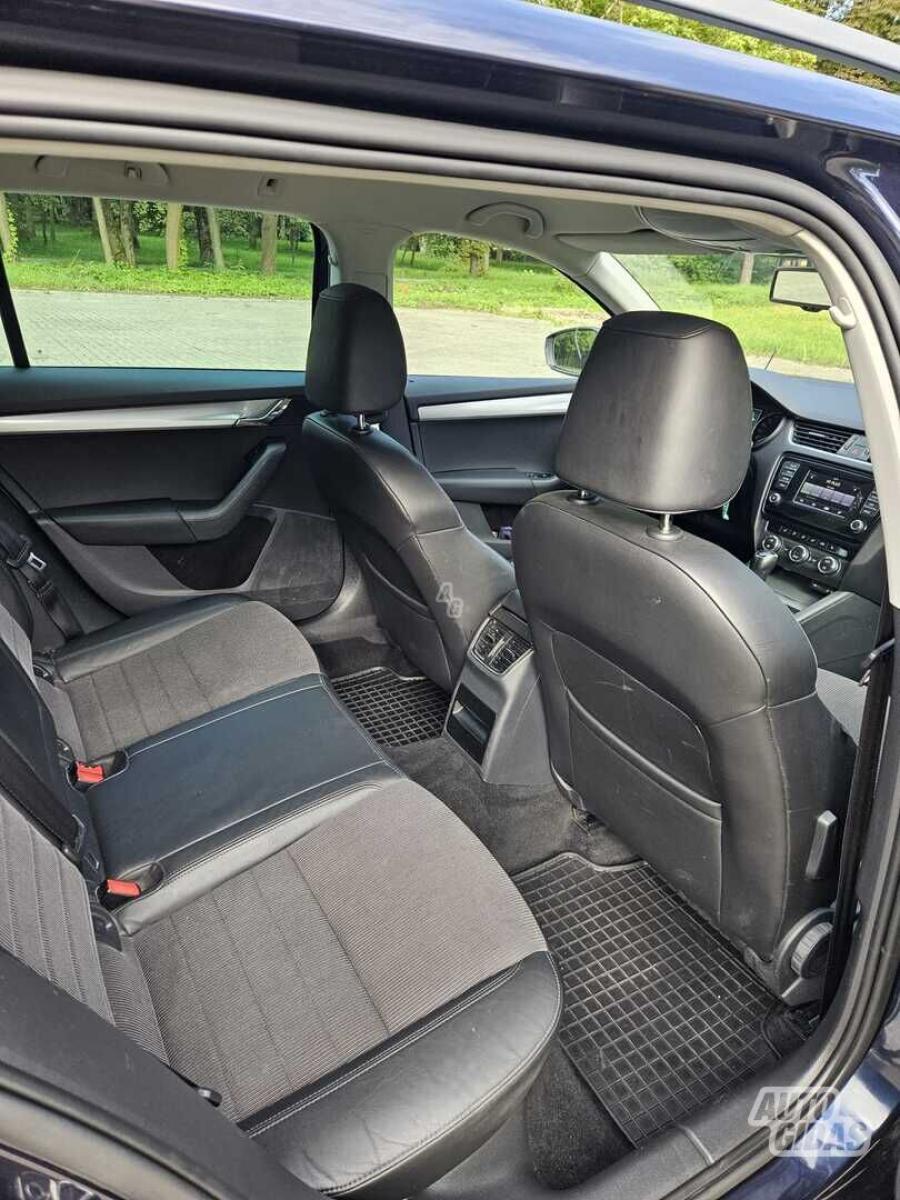Skoda Octavia 2015 Kauņa, ar dzinēja tilpumu 1.60 L un nobraukumu 265 tūkst. km par 5200 €, foto 12 vietnē AUTOMOTO.COM.LV