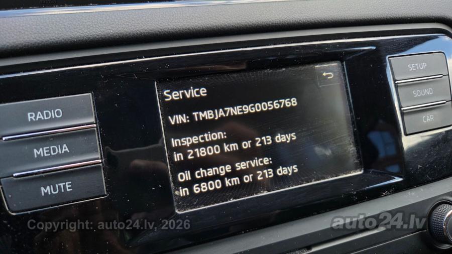 Skoda Octavia 2016 Tallina, ar dzinēja tilpumu 1.20 L un nobraukumu 216 tūkst. km par 5900 €, foto 14 vietnē AUTOMOTO.COM.LV