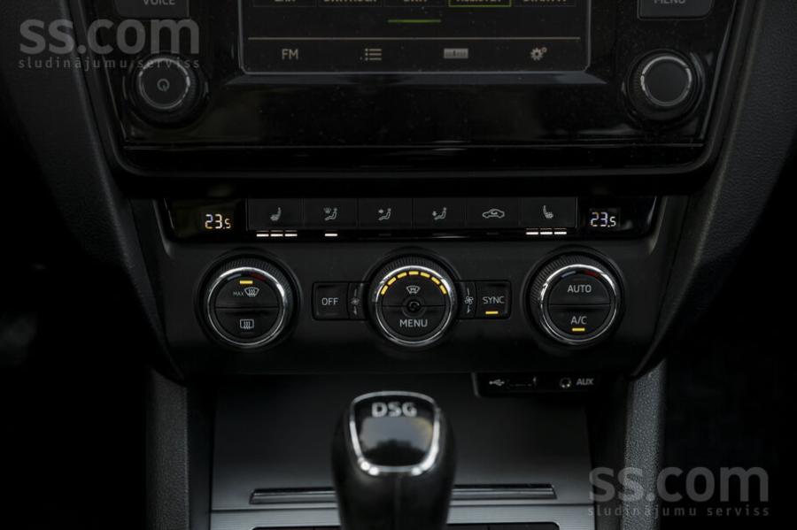 Skoda Octavia 2016 Rīga, ar dzinēja tilpumu 2.00 L un nobraukumu 268 tūkst. km par 9300 €, foto 15 vietnē AUTOMOTO.COM.LV