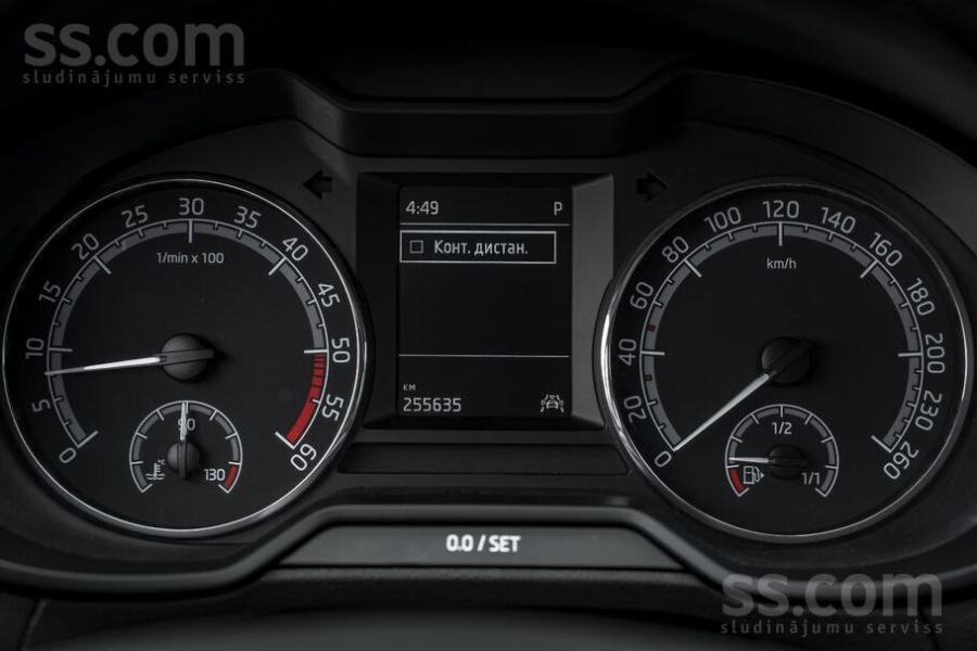 Skoda Octavia 2017 in Riga, with an engine capacity of 2.00 L and mileage of 256 thousand km for 8500 €, photo 18 on AUTOMOTO.COM.LV