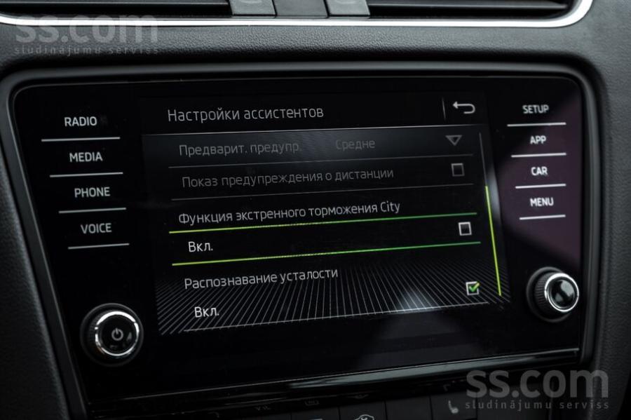 Skoda Octavia 2017 in Riga, with an engine capacity of 2.00 L and mileage of 256 thousand km for 8500 €, photo 29 on AUTOMOTO.COM.LV