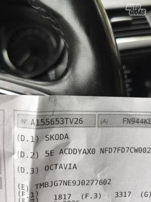 Шкода Октавия 2018 в Юрбаркас, объемом двигателя 1.60 л и пробегом 269 тыс. км за 8350 €, фото 15 на AUTOMOTO.COM.LV