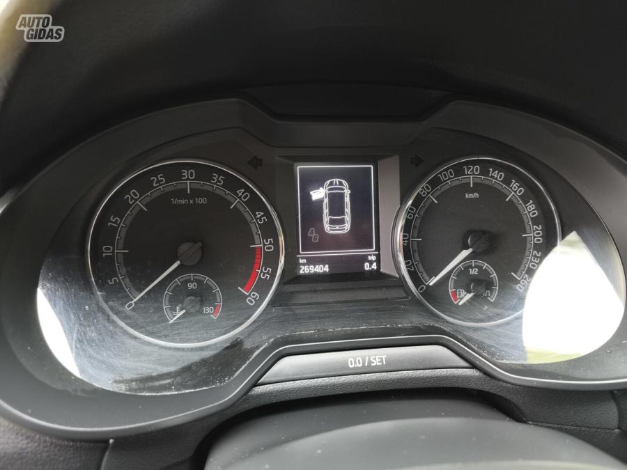 Skoda Octavia 2018 in Jurbarkas, with an engine capacity of 1.60 L and mileage of 269 thousand km for 7600 €, photo 10 on AUTOMOTO.COM.LV