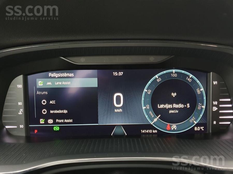 Skoda Octavia 2020 Rīga, ar dzinēja tilpumu 2.00 L un nobraukumu 141 tūkst. km par 16750 €, foto 14 vietnē AUTOMOTO.COM.LV