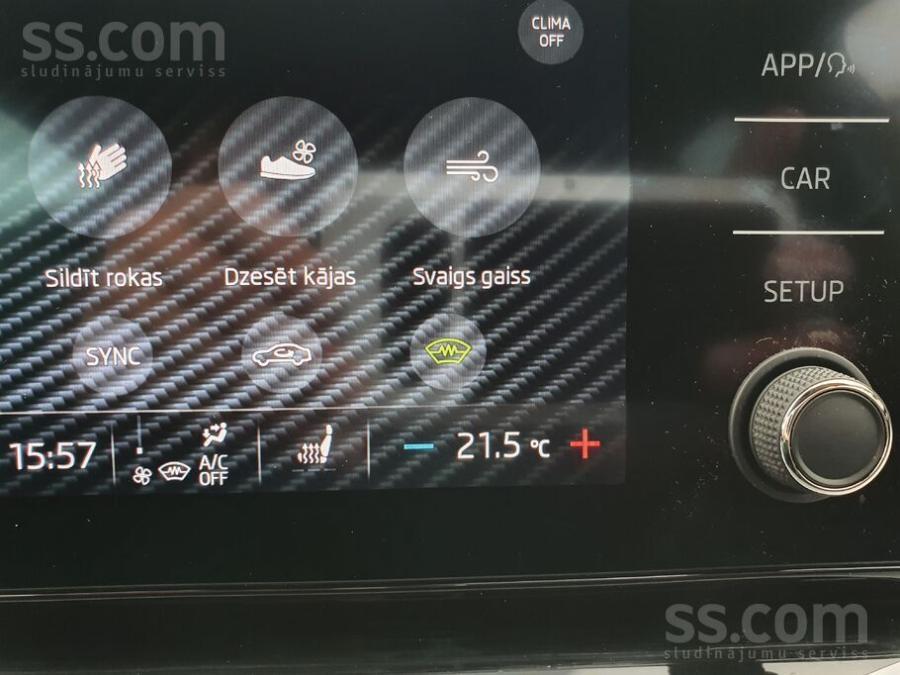 Skoda Octavia 2020 Rīga, ar dzinēja tilpumu 2.00 L un nobraukumu 141 tūkst. km par 16750 €, foto 23 vietnē AUTOMOTO.COM.LV