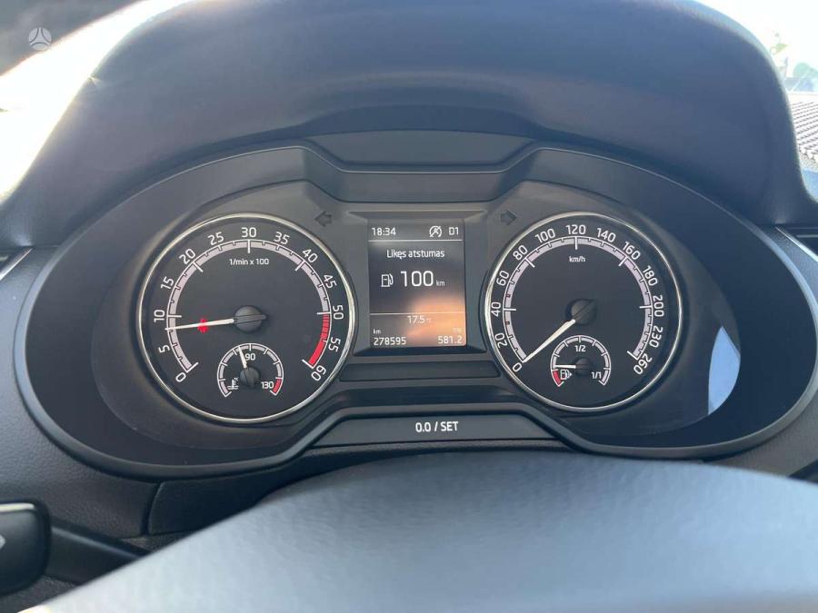 Skoda Octavia 2020 in Kaunas, with an engine capacity of 1.97 L and mileage of 279 thousand km for 9700 €, photo 16 on AUTOMOTO.COM.LV
