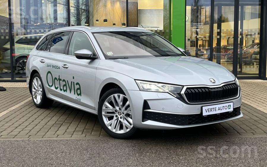 Skoda Octavia 2024 in Riga, with an engine capacity of 1.50 L and mileage of 19 thousand km for 29490 €, photo 2 on AUTOMOTO.COM.LV