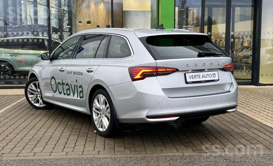 Skoda Octavia 2024 in Riga, with an engine capacity of 1.50 L and mileage of 19 thousand km for 29490 €, photo 3 on AUTOMOTO.COM.LV