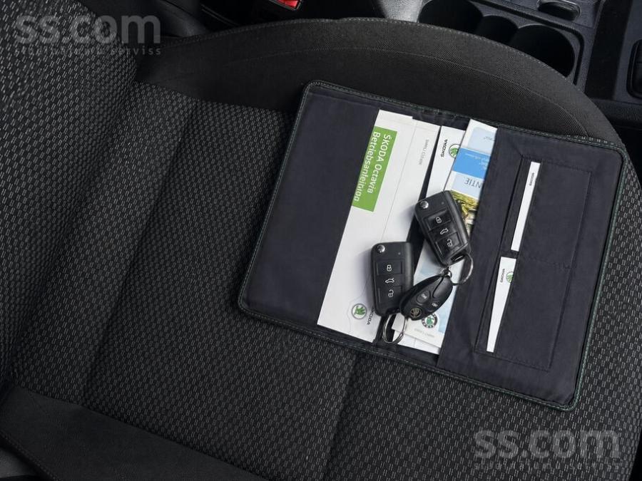 White Skoda Octavia 2013 in Riga, with an engine capacity of 1.80 L and mileage of 217 thousand km for 7950 €, photo 14 on AUTOMOTO.COM.LV