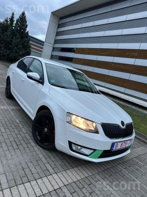 White Skoda Octavia 2013 in Riga, with an engine capacity of 1.80 L and mileage of 218 thousand km for 7950 €, photo  on AUTOMOTO.COM.LV