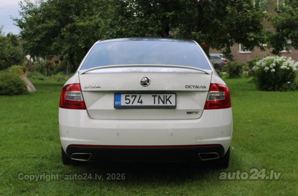 White Skoda Octavia 2014 in Tallinn, with an engine capacity of 2.00 L and mileage of 215 thousand km for 7990 €, photo 5 on AUTOMOTO.COM.LV