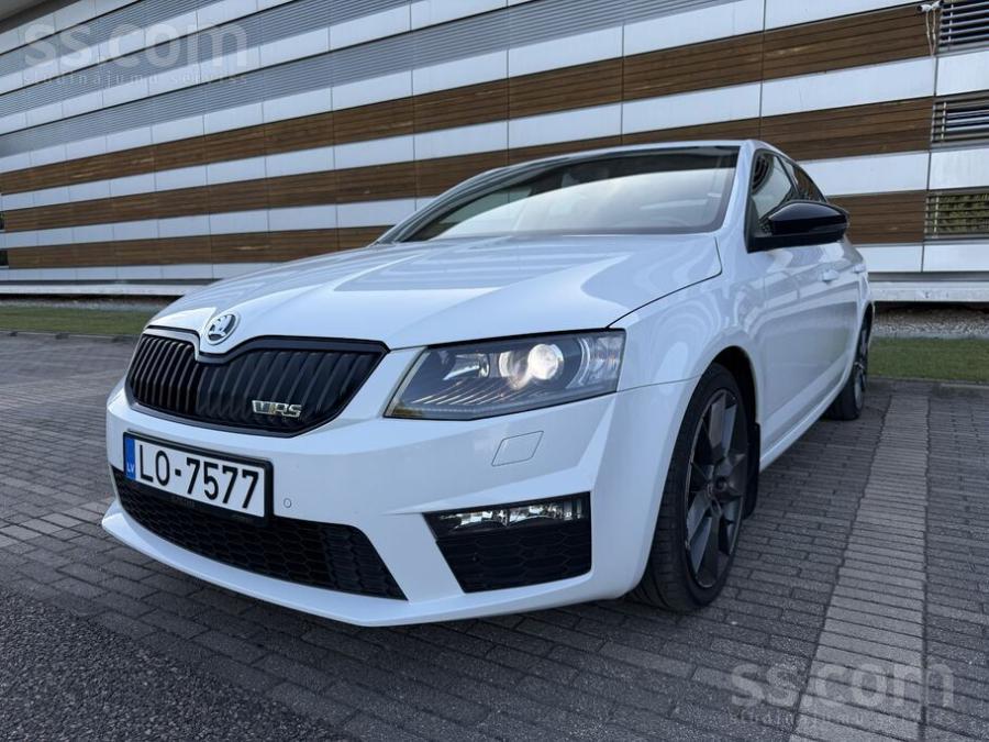 White Skoda Octavia 2014 in Riga, with an engine capacity of 2.00 L and mileage of 195 thousand km for 8900 €, photo 19 on AUTOMOTO.COM.LV