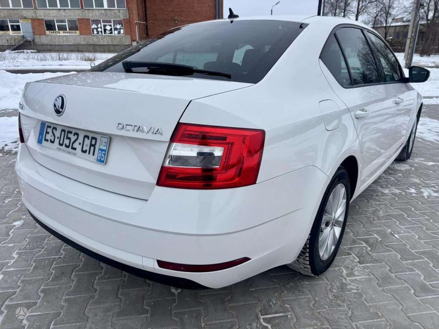 White Skoda Octavia 2017 in Taurage, with an engine capacity of 1.60 L and mileage of 250 thousand km for 6900 €, photo 23 on AUTOMOTO.COM.LV