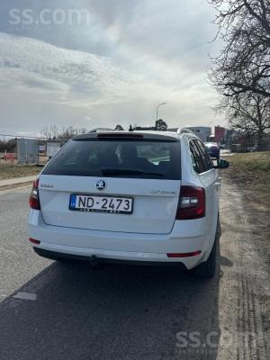 White Skoda Octavia 2018 in Riga, with an engine capacity of 1.60 L and mileage of 244 thousand km for 9250 €, photo 6 on AUTOMOTO.COM.LV