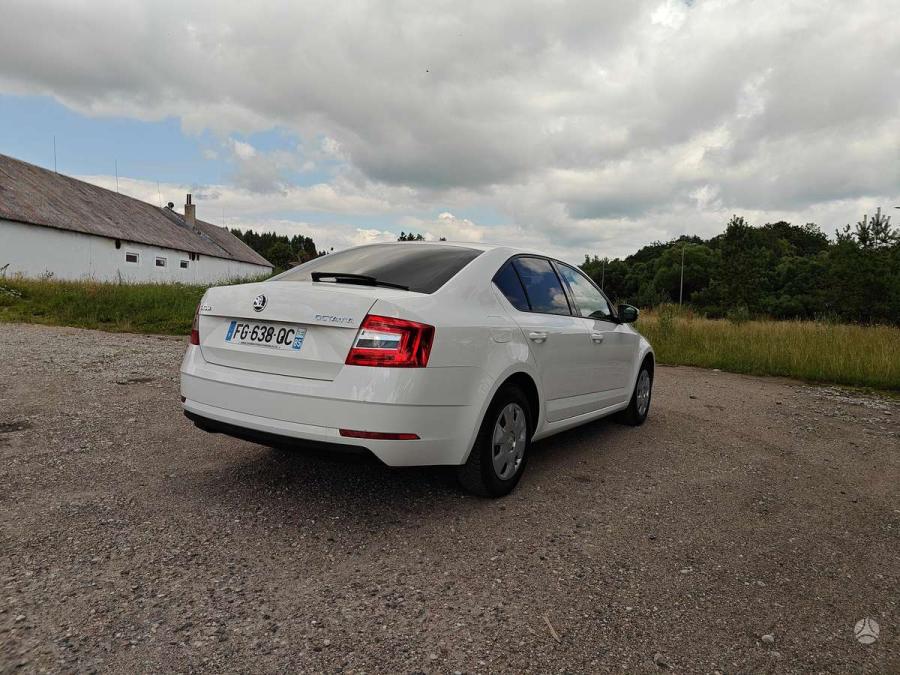 White Skoda Octavia 2019 in Taurage, with an engine capacity of 1.60 L and mileage of 280 thousand km for 5700 €, photo 13 on AUTOMOTO.COM.LV