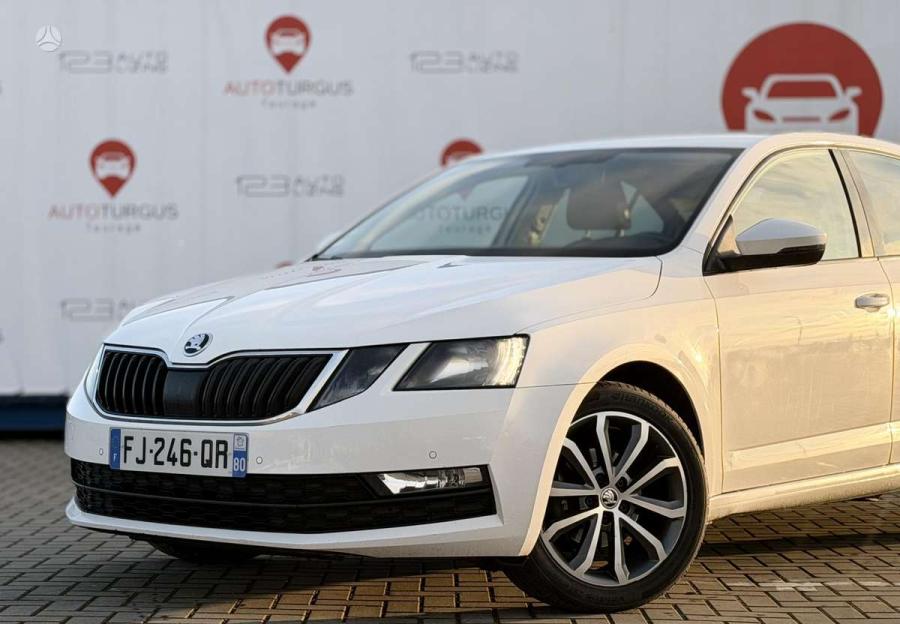 White Skoda Octavia 2020 in Taurage, with an engine capacity of 1.60 L and mileage of 238 thousand km for 6300 €, photo 8 on AUTOMOTO.COM.LV