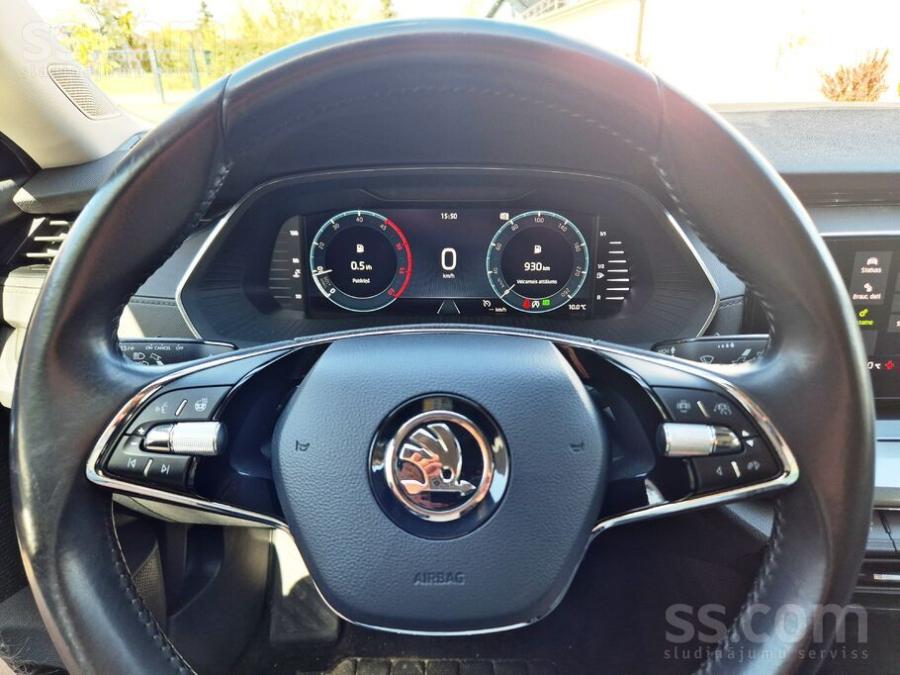 White Skoda Octavia 2020 in Liepaja, with an engine capacity of 2.00 L and mileage of 176 thousand km for 12555 €, photo 12 on AUTOMOTO.COM.LV