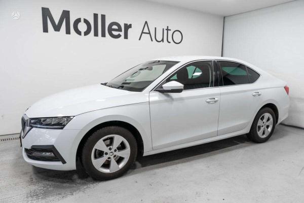 White Skoda Octavia 2021 in Vilnius, with an engine capacity of 1.50 L and mileage of 92 thousand km for 18900 €, photo 2 on AUTOMOTO.COM.LV
