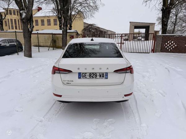 White Skoda Octavia 2022 in Taurage, with an engine capacity of 1.97 L and mileage of 256 thousand km for 10650 €, photo 6 on AUTOMOTO.COM.LV