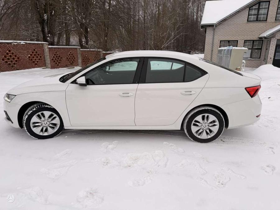 White Skoda Octavia 2022 in Taurage, with an engine capacity of 1.97 L and mileage of 256 thousand km for 10650 €, photo 7 on AUTOMOTO.COM.LV