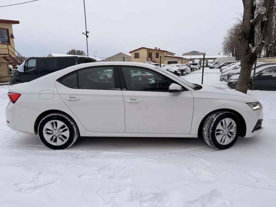 White Skoda Octavia 2022 in Taurage, with an engine capacity of 1.97 L and mileage of 256 thousand km for 10650 €, photo 8 on AUTOMOTO.COM.LV
