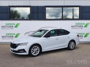 White Skoda Octavia 2022 in Riga, with an engine capacity of 2.00 L and mileage of 95 thousand km for 20900 €, photo  on AUTOMOTO.COM.LV