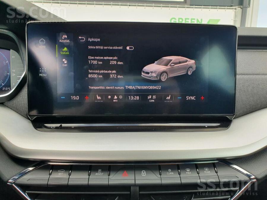 Balts Skoda Octavia 2022 Rīga, ar dzinēja tilpumu 2.00 L un nobraukumu 95 tūkst. km par 20900 €, foto 23 vietnē AUTOMOTO.COM.LV