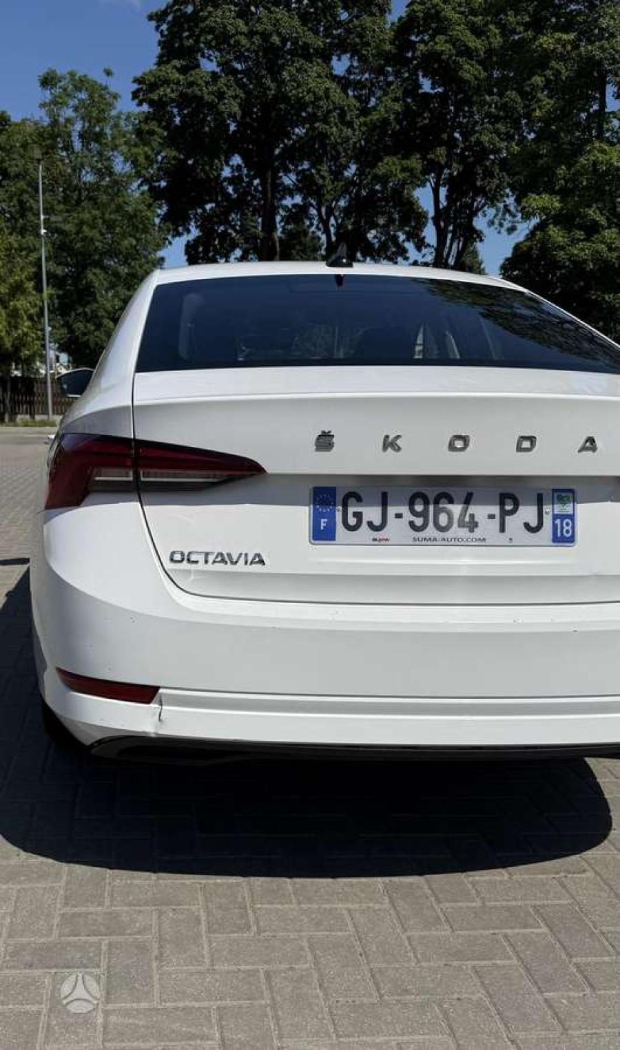 Balts Skoda Octavia 2022 Tauragė, ar dzinēja tilpumu 2.00 L un nobraukumu 247 tūkst. km par 8700 €, foto 9 vietnē AUTOMOTO.COM.LV