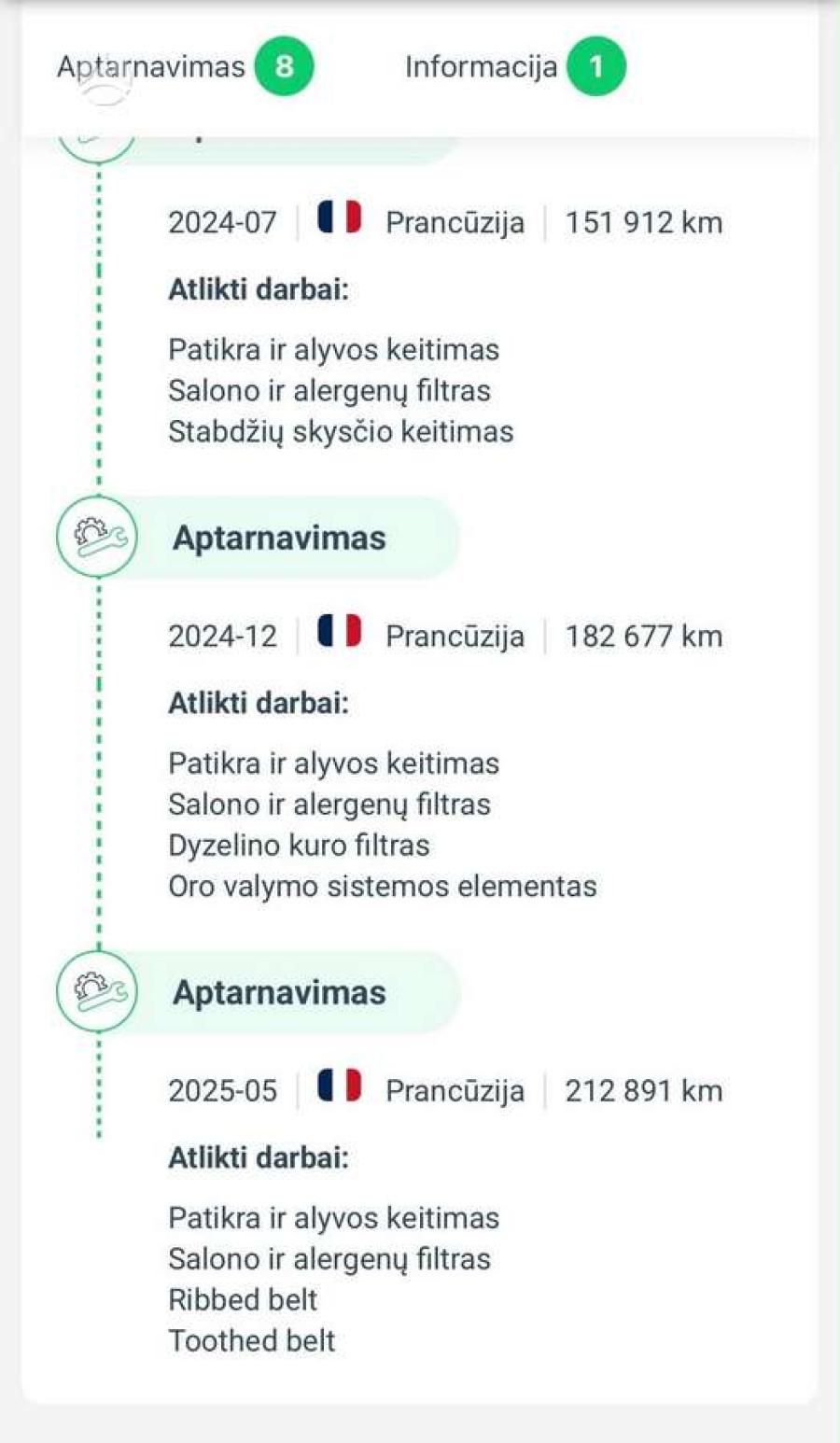 Balts Skoda Octavia 2022 Tauragė, ar dzinēja tilpumu 2.00 L un nobraukumu 247 tūkst. km par 8700 €, foto 24 vietnē AUTOMOTO.COM.LV