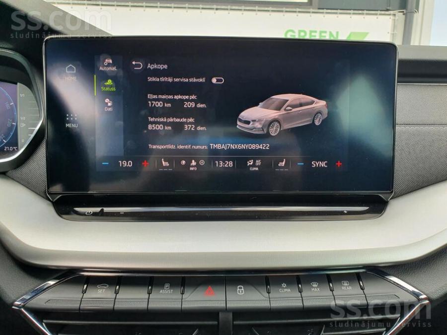 Balts Skoda Octavia 2022 Rīga, ar dzinēja tilpumu 2.00 L un nobraukumu 95 tūkst. km par 20900 €, foto 22 vietnē AUTOMOTO.COM.LV