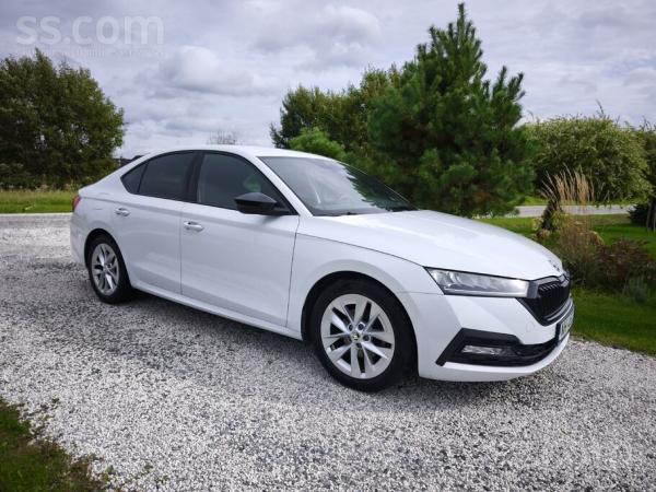 Skoda Octavia 2022 Rīga vietnē Balts Skoda Octavia 2022 Rīga, ar dzinēja tilpumu 1.00 L un nobraukumu 63 tūkst. km par 14850 €, foto 1 vietnē AUTOMOTO.COM.LV