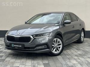 White Skoda Octavia 2023 in Riga, with an engine capacity of 2.00 L and mileage of 61 thousand km for 21550 €, photo  on AUTOMOTO.COM.LV