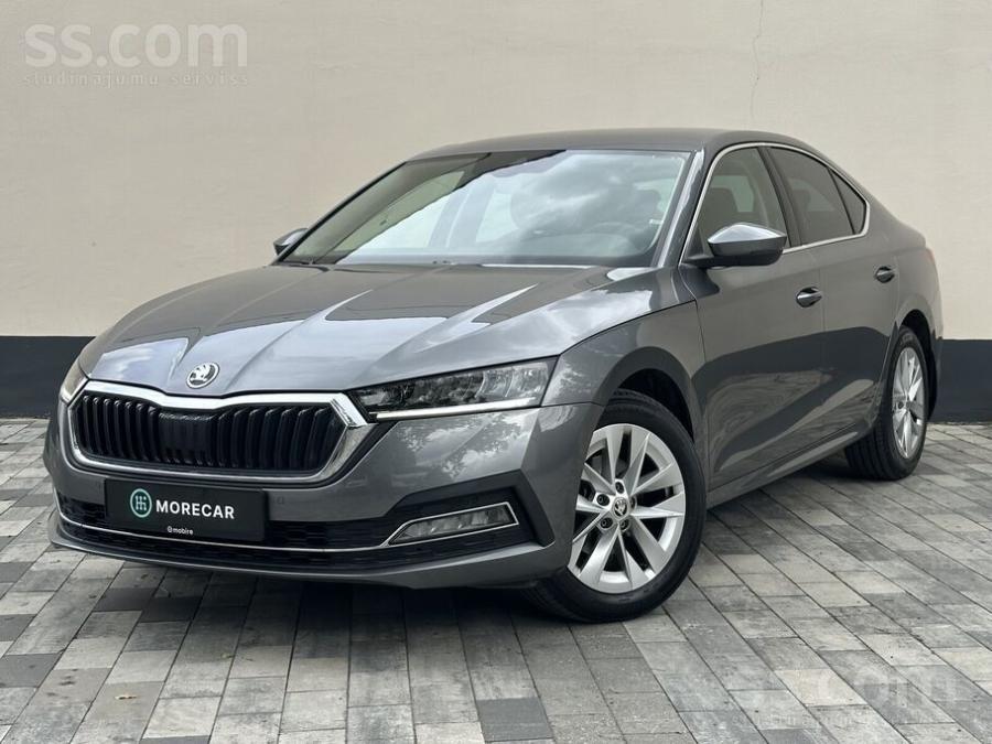White Skoda Octavia 2023 in Riga, with an engine capacity of 2.00 L and mileage of 61 thousand km for 21550 €, photo 1 on AUTOMOTO.COM.LV