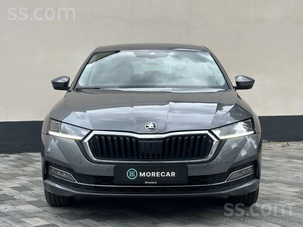 White Skoda Octavia 2023 in Riga, with an engine capacity of 2.00 L and mileage of 61 thousand km for 21550 €, photo 2 on AUTOMOTO.COM.LV