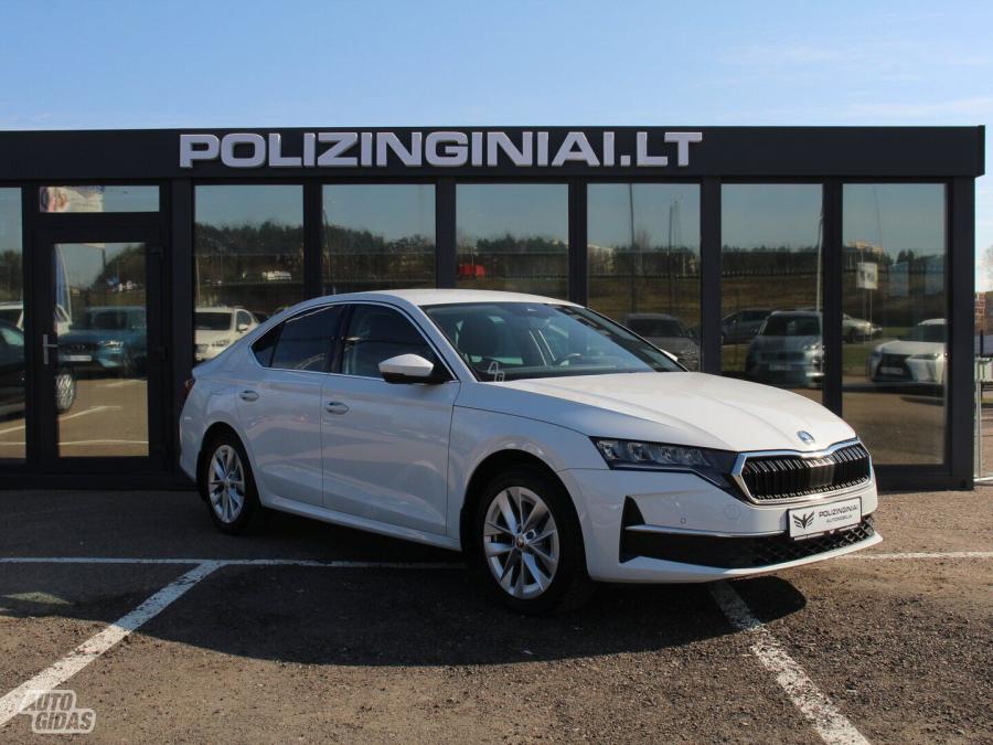 Balts Skoda Octavia 2024 Viļņa, ar dzinēja tilpumu 1.50 L un nobraukumu 67 tūkst. km par 25500 €, foto 3 vietnē AUTOMOTO.COM.LV