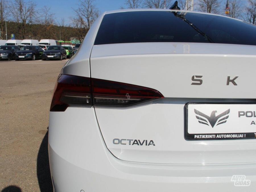 Balts Skoda Octavia 2024 Viļņa, ar dzinēja tilpumu 1.50 L un nobraukumu 67 tūkst. km par 25500 €, foto 28 vietnē AUTOMOTO.COM.LV