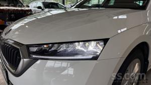 White Skoda Octavia 2024 in Riga, with an engine capacity of 2.00 L and mileage of 81 thousand km for 16900 €, photo 9 on AUTOMOTO.COM.LV