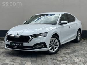 Белый Шкода Октавия 2024 в Рига, объемом двигателя 1.50 л и пробегом 41 тыс. км за 20950 €, фото  на AUTOMOTO.COM.LV
