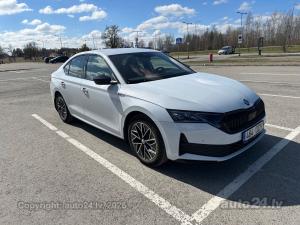 White Skoda Octavia 2025 in Tallinn, with an engine capacity of 1.50 L and mileage of 19 thousand km for 30999 €, photo 6 on AUTOMOTO.COM.LV