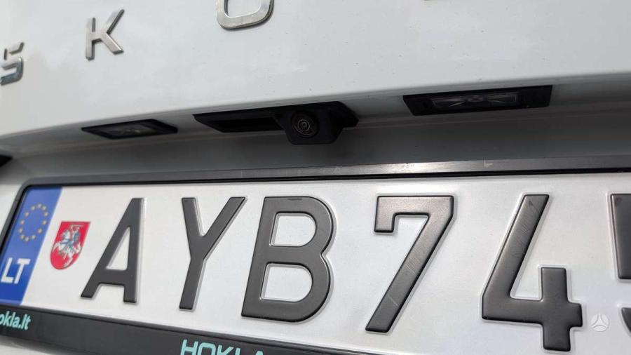 White Skoda Octavia 2025 in Klaipeda, with an engine capacity of 1.97 L and mileage of 12 thousand km for 25700 €, photo 12 on AUTOMOTO.COM.LV