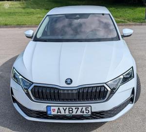 White Skoda Octavia 2025 in Klaipeda, with an engine capacity of 1.97 L and mileage of 12 thousand km for 25700 €, photo 36 on AUTOMOTO.COM.LV