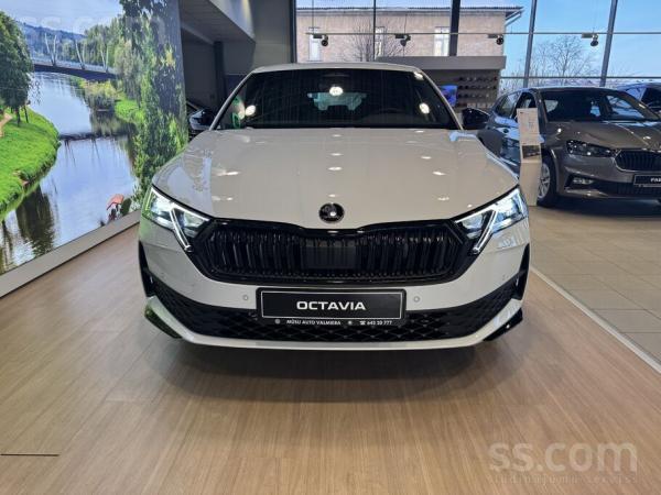 Balts Skoda Octavia 2026 Valmiera, ar dzinēja tilpumu 1.50 L un nobraukumu 6 tūkst. km par 32230 €, foto 3 vietnē AUTOMOTO.COM.LV