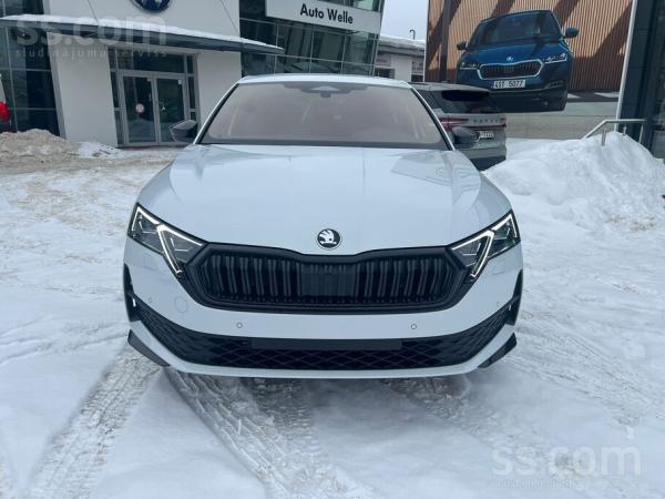 Balts Skoda Octavia 2026 Daugavpils, ar dzinēja tilpumu 1.50 L un nobraukumu 10 tūkst. km par 33270 €, foto 2 vietnē AUTOMOTO.COM.LV