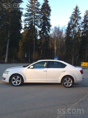 White Skoda Octavia 2017 in Ogre, with an engine capacity of 1.60 L and mileage of 263 thousand km for 8850 €, photo 3 on AUTOMOTO.COM.LV