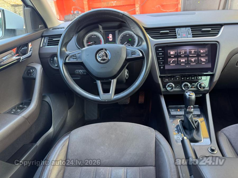 White Skoda Octavia 2017 in Tallinn, with an engine capacity of 1.80 L and mileage of 152 thousand km for 13500 €, photo 11 on AUTOMOTO.COM.LV
