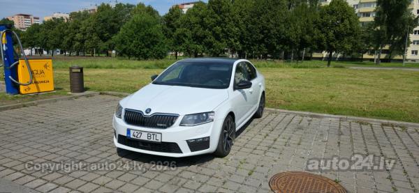 White Skoda Octavia 2017 in Tallinn, with an engine capacity of 2.00 L and mileage of 115 thousand km for 16500 €, photo 1 on AUTOMOTO.COM.LV