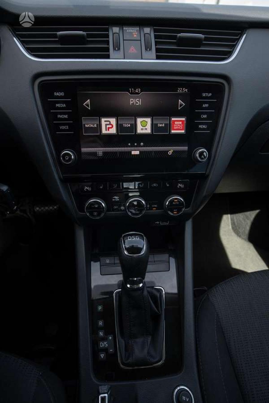 Balts Skoda Octavia 2018 Kauņa, ar dzinēja tilpumu 1.40 L un nobraukumu 252 tūkst. km par 6800 €, foto 15 vietnē AUTOMOTO.COM.LV