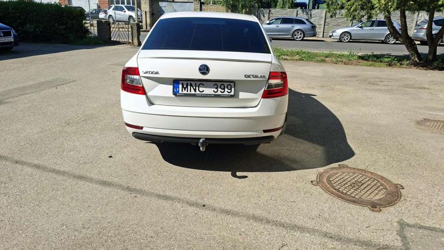 Balts Skoda Octavia 2019 Kauņa, ar dzinēja tilpumu 1.50 L un nobraukumu 216 tūkst. km par 6500 €, foto 7 vietnē AUTOMOTO.COM.LV