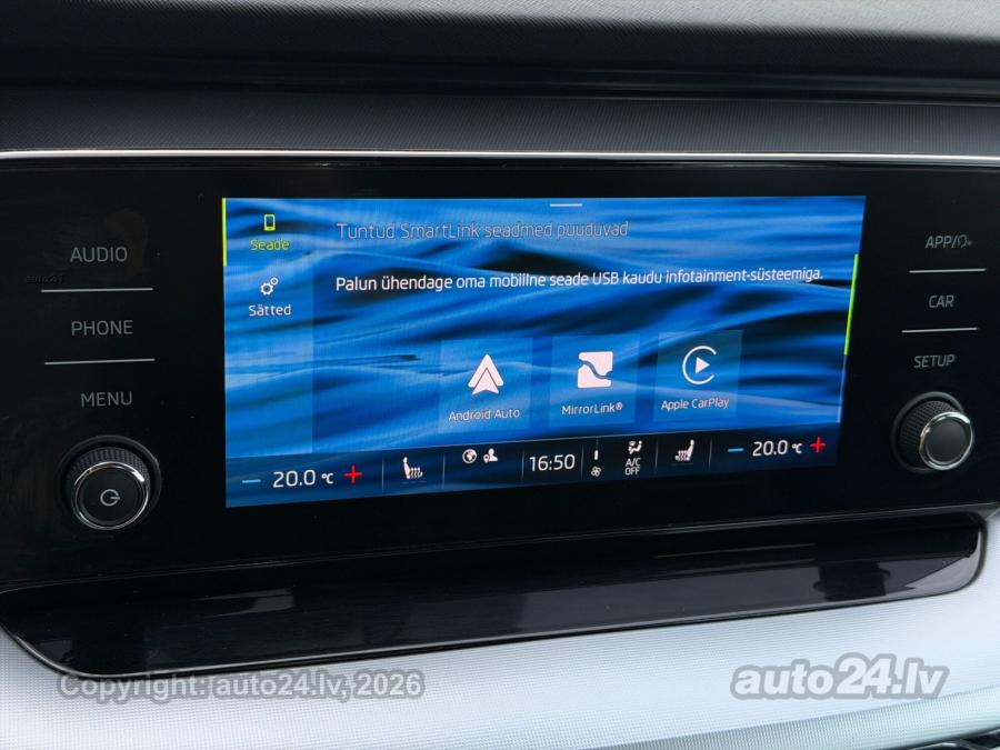 Balts Skoda Octavia 2020 Pērnava, ar dzinēja tilpumu 2.00 L un nobraukumu 132 tūkst. km par 15900 €, foto 11 vietnē AUTOMOTO.COM.LV